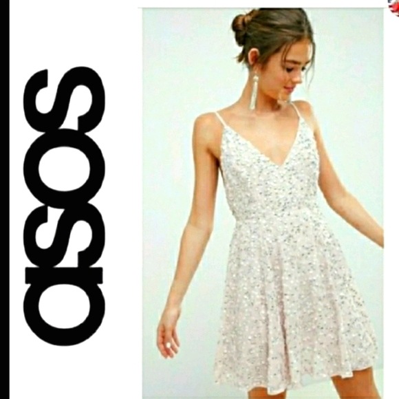 ASOS | Dresses | Asos Sequin Mini Dress | Poshmark